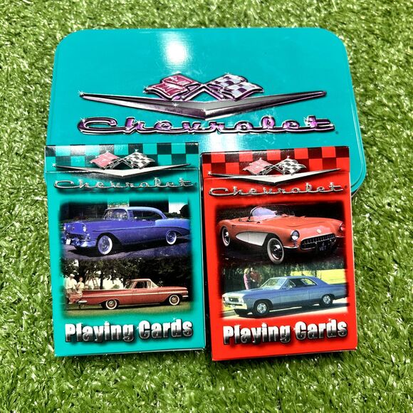 United | Other | Chevrolet Numbered Limited Edition Tin And Playing ...